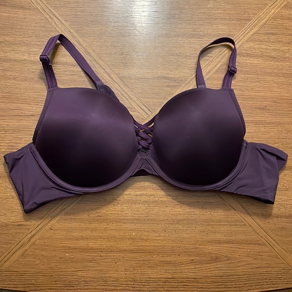 torrid | Intimates & Sleepwear | Euc 44b Torrid Purple Pushup Plunge 36 ...